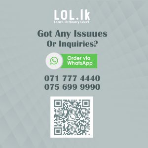 LOL.lk - Learn Ordinary Level | Buy A/L, O/L Past Papers Books Online