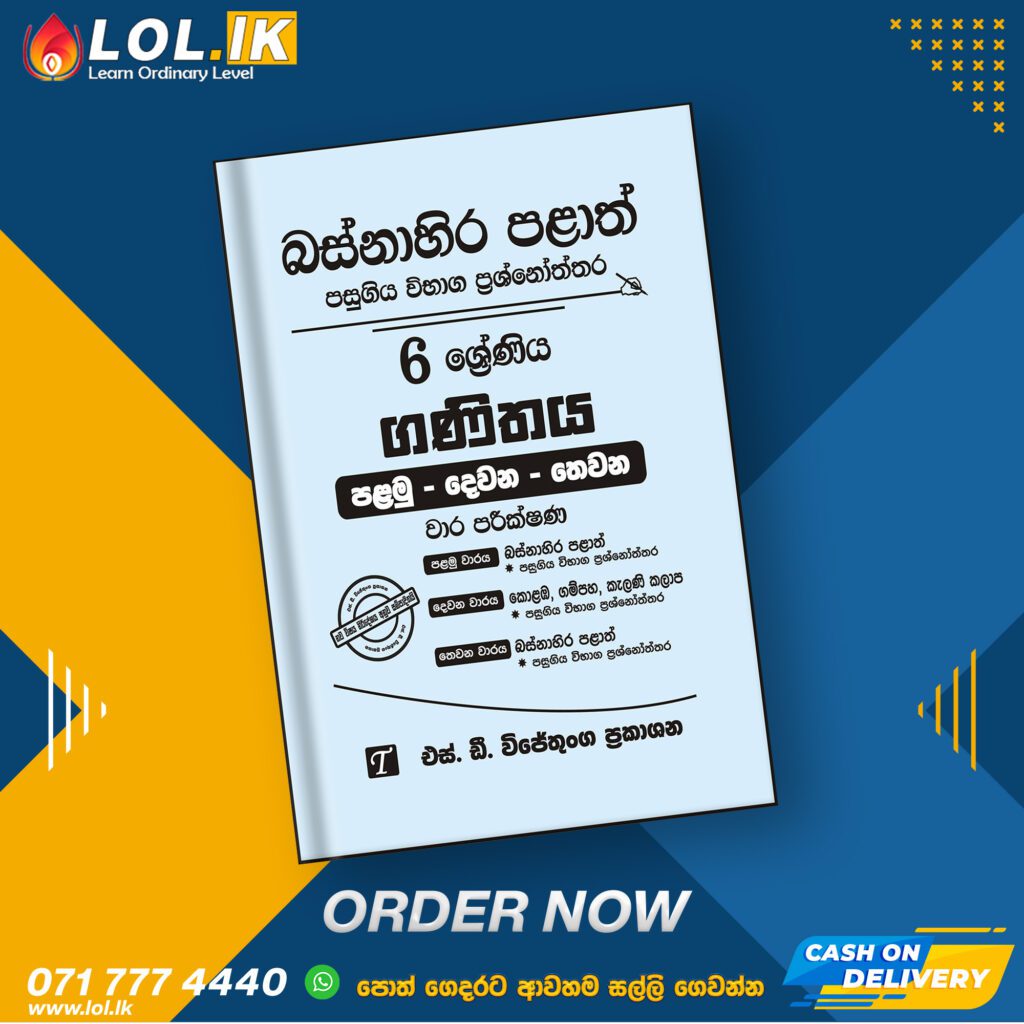 Buy Western Province Grade 06 Maths Term Test Papers Book