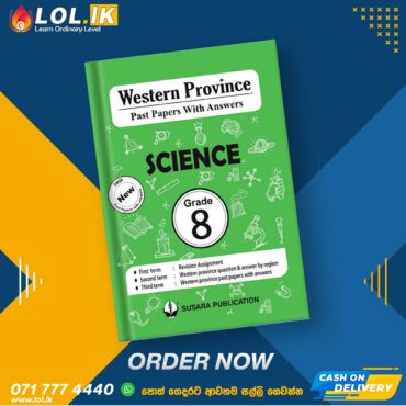 Buy Western Province Grade 08 English Language Term Test Papers Book