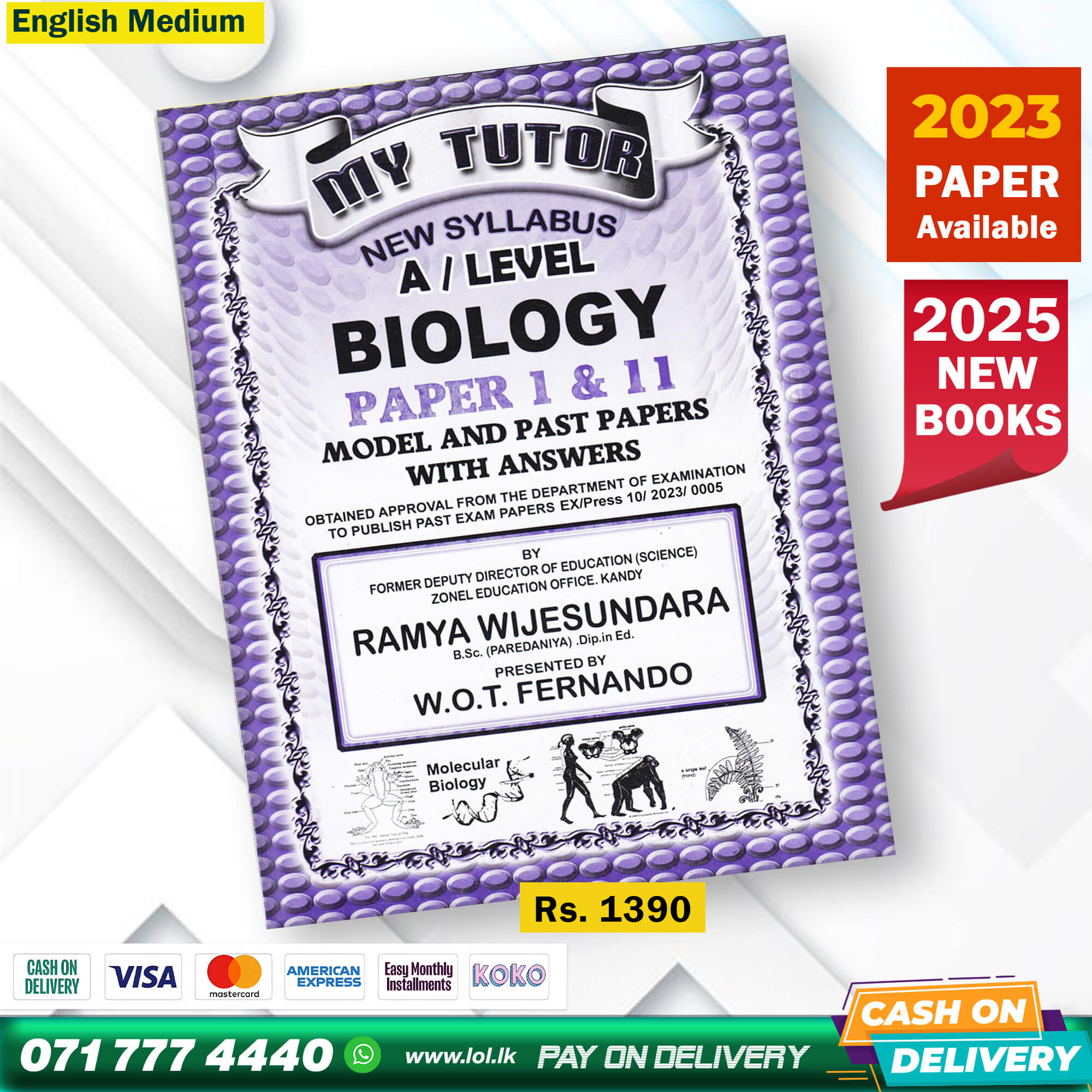 Buy A/L Past Paper Books Online - Free Delivery | Order Now!