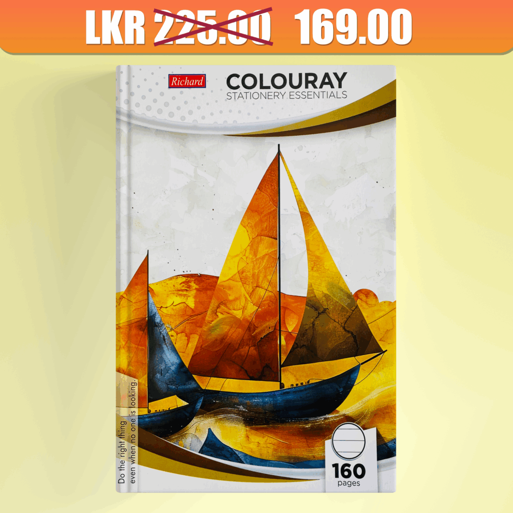 Richard CR 120 Pages Single Ruled Book (25% Off Discount)