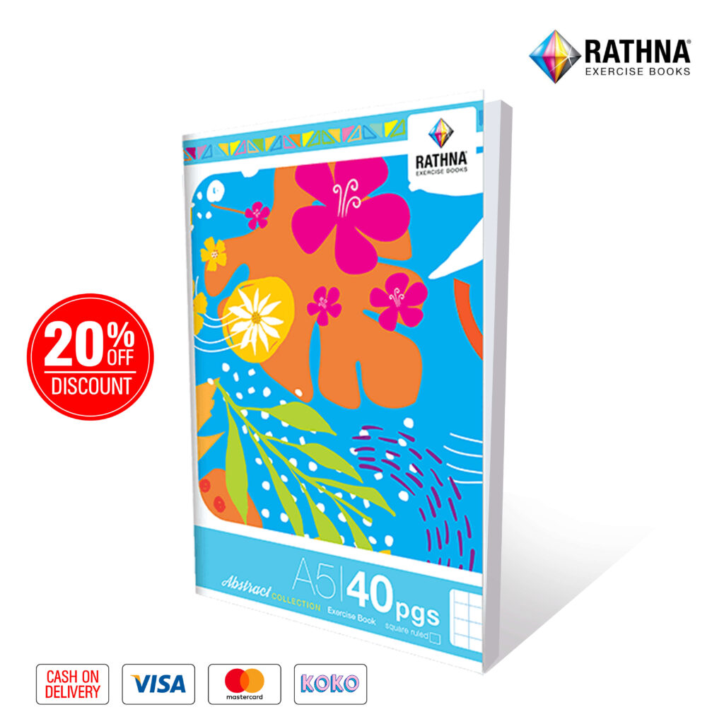 Rathna 40 Pages Square Ruled Exercise Book | 20% OFF
