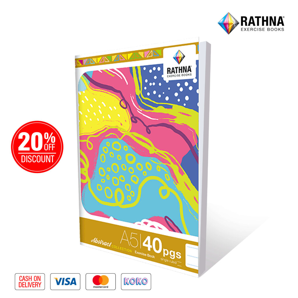 Rathna 40 Pages Single Ruled Exercise Book | 20% OFF